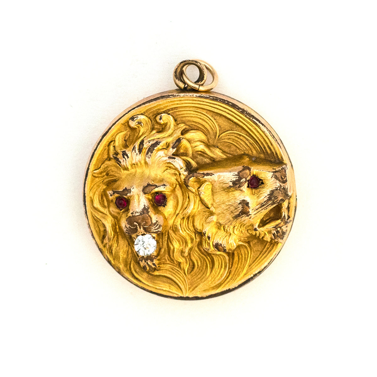 Lion & Lioness Locket - Luna & Stella